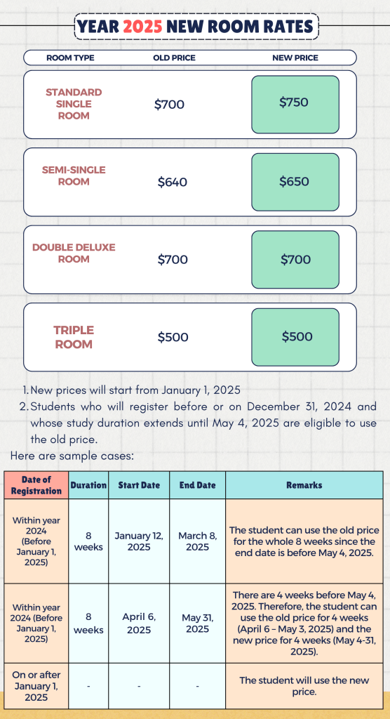 2025 PROMO & ROOM RATES-